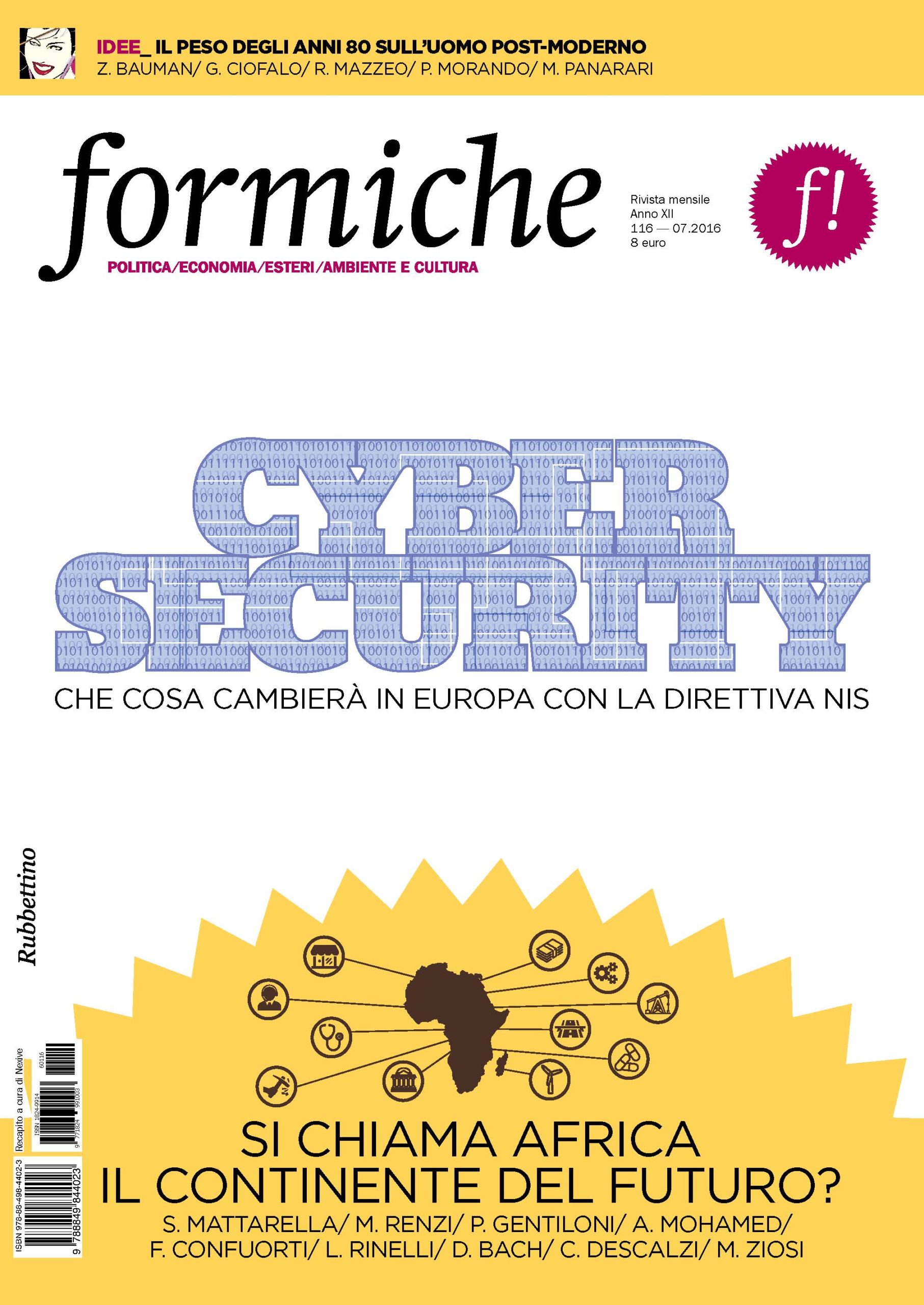 Cyber Security - Rivista formiche.net